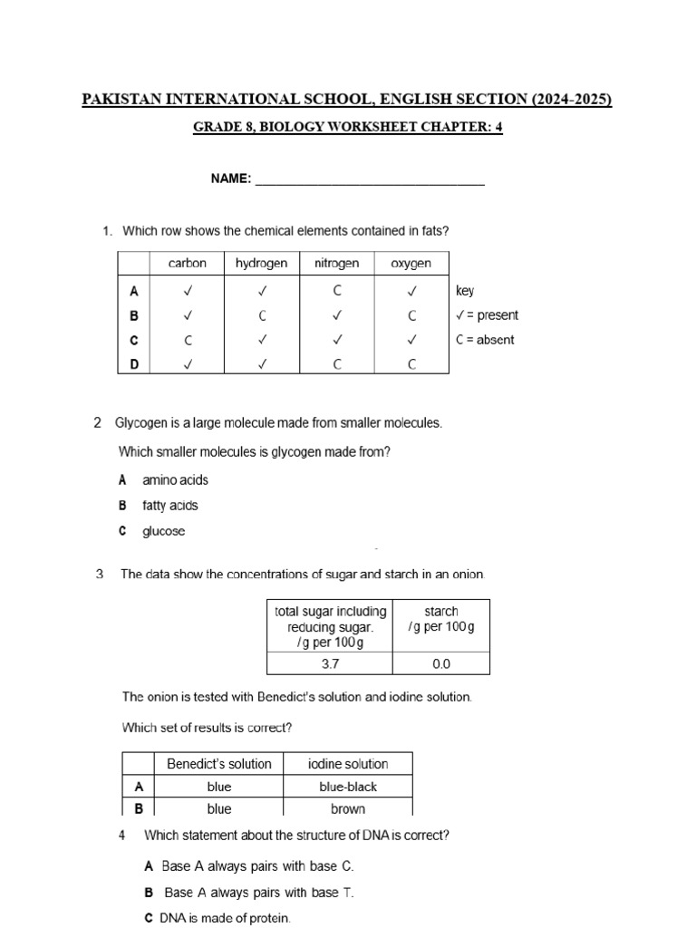 Chap4worksheetgrade8,2024 | PDF