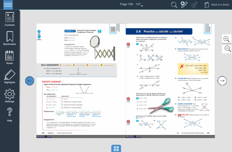Big Ideas Math Geometry With CalcChat and CalcView 2 | PDF