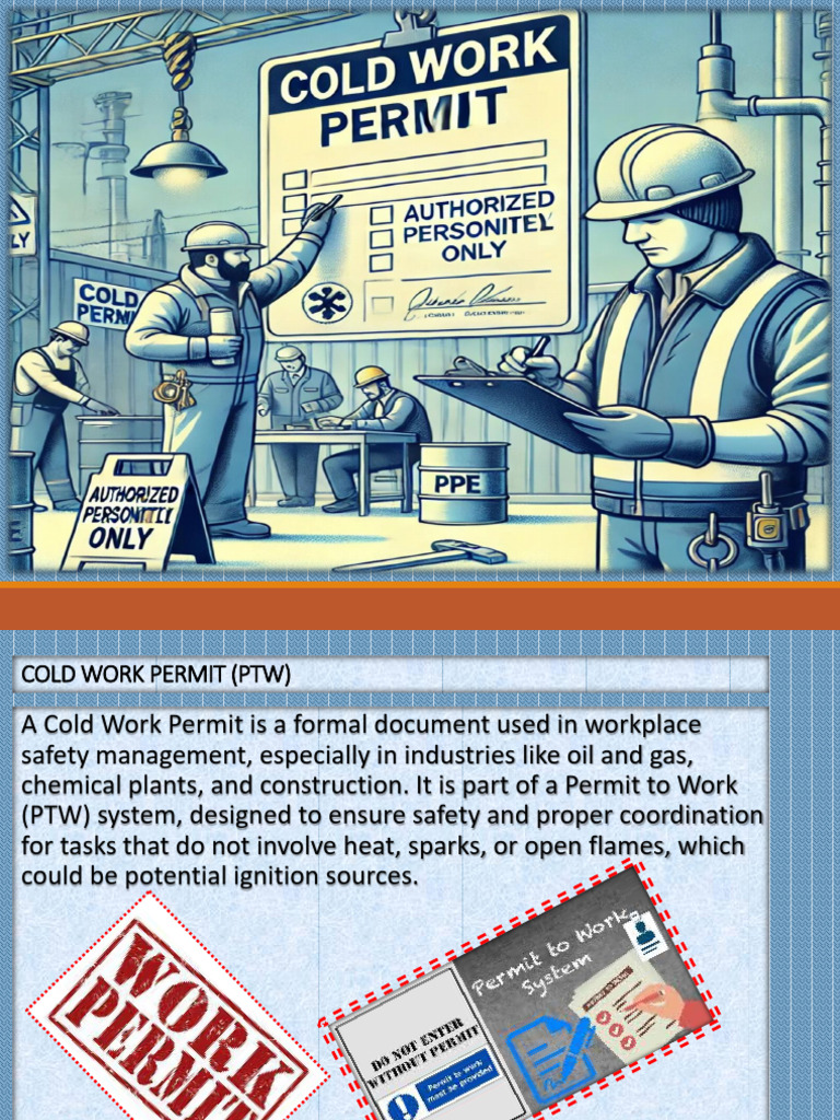 COLD WORK PERMIT | PDF | Occupational Safety And Health | Safety