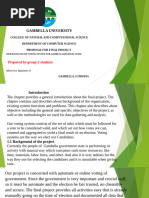 Online Voting System Using Python | PDF | Feasibility Study ...