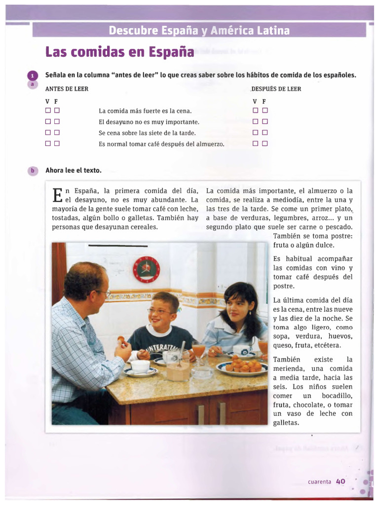 Hábitos Alimenticios en España | PDF | Cena | Almuerzo