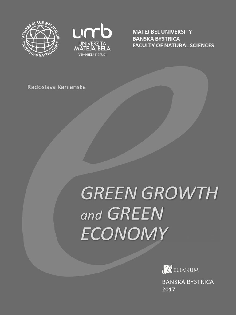green-growth-and-green-economy | PDF | Green Growth | Sustainability