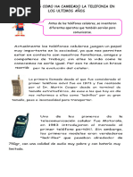 La Evolución de Los Teléfonos Celulares (2001-2010) | PDF | Smartphone ...