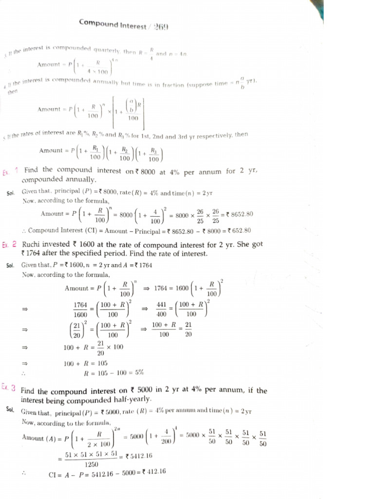 55 | PDF | Compound Interest | Interest