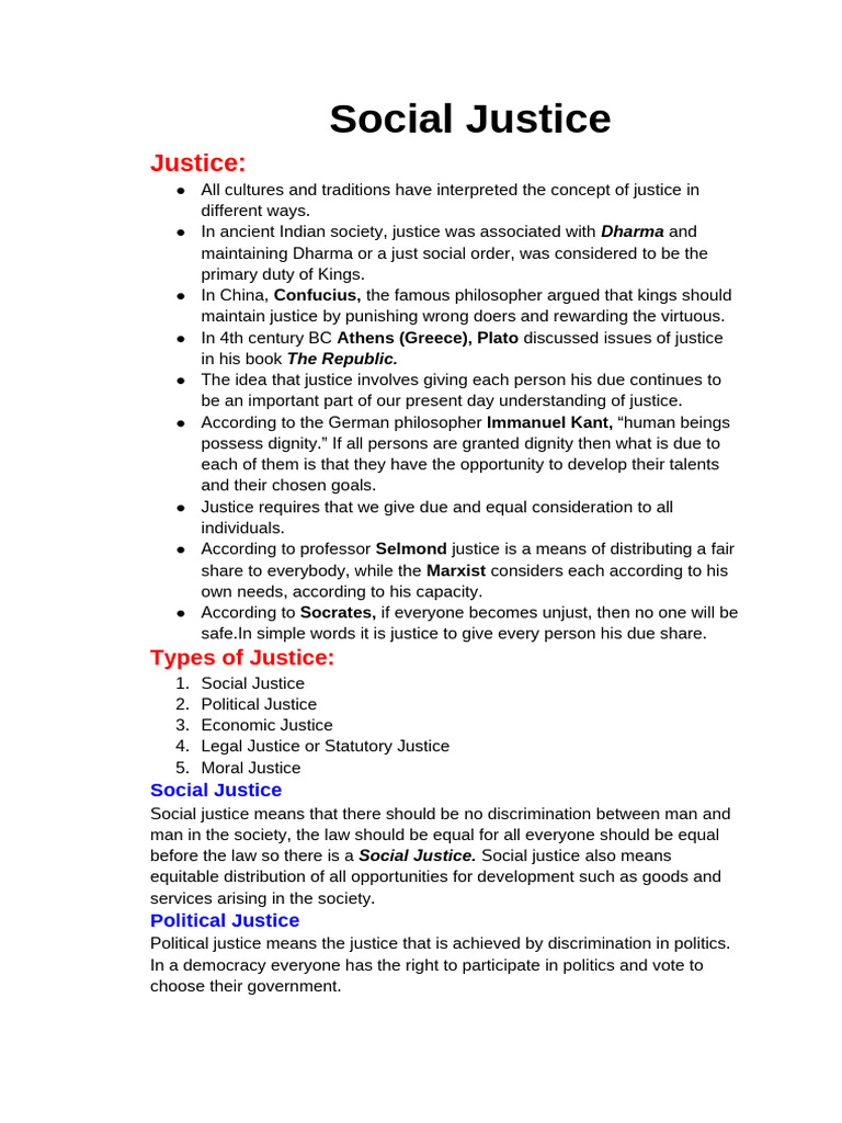 Social Justice | PDF | Justice | Crime & Violence