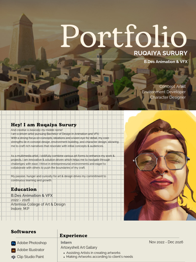 Portfolio PDF | PDF | Composition (Visual Arts)