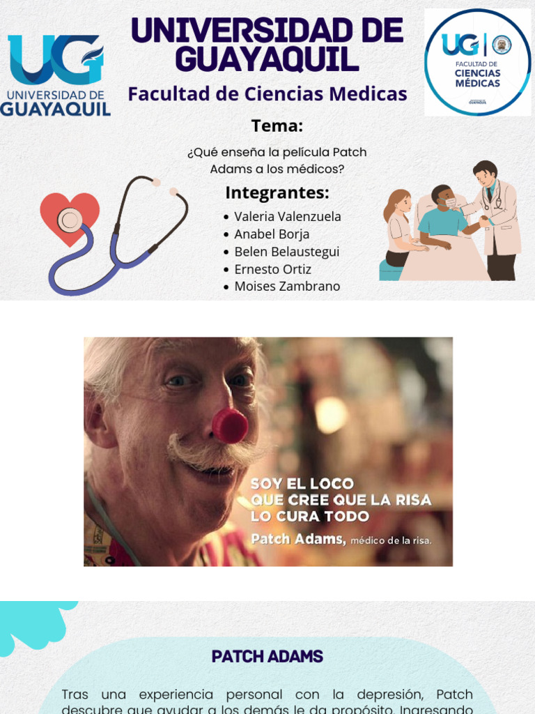 Patch Adams Grupo4 | PDF | Medicina | Sufrimiento