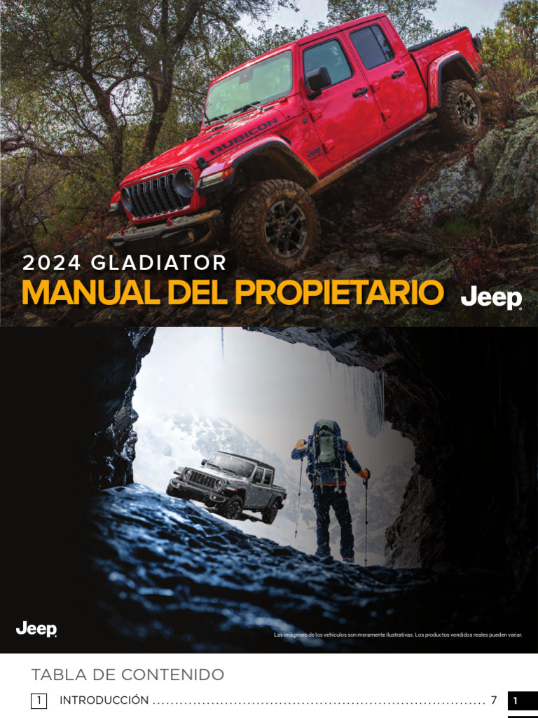 Jeep Gladiator | PDF | Tracción en las cuatro ruedas | Vehículos terrestres