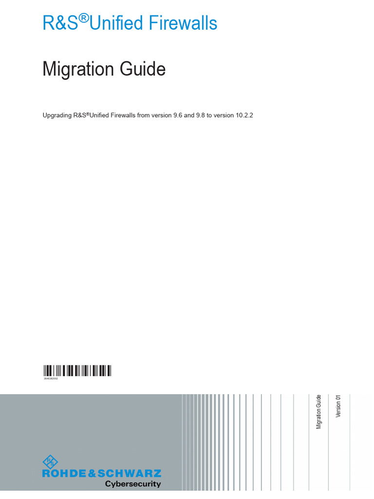 RS-UnifiedFirewalls 10-2-2 MigrationGuide v9 en | PDF | Proxy Server | Firewall (Computing)