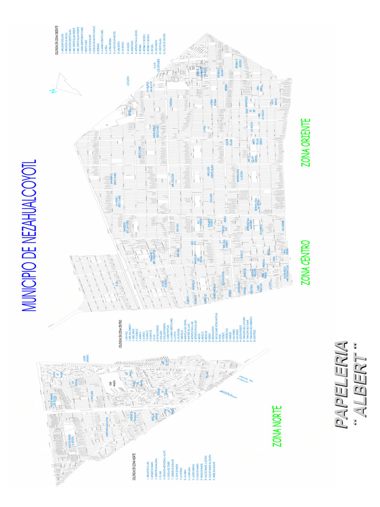 Mapa Neza Papeleria Albert | PDF