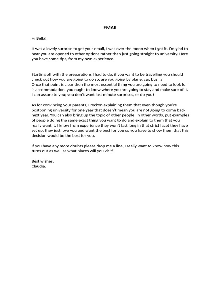 EMAIL - English Friend | PDF