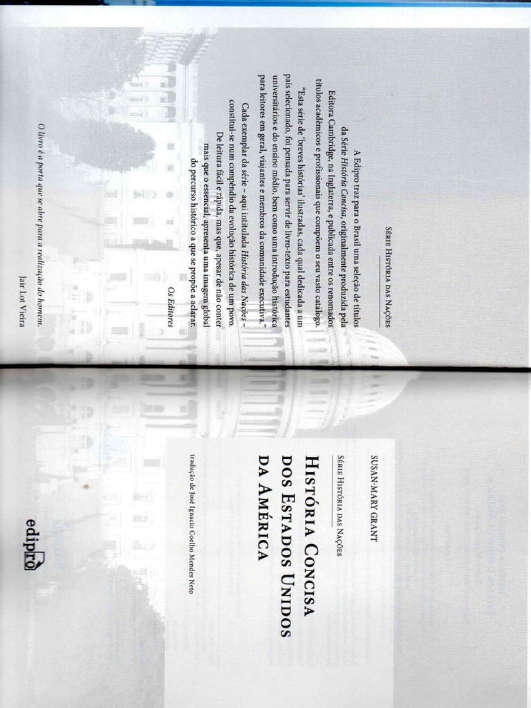 GRANT, Susan Mary. História Concisa Dos Estados Unidos. | PDF