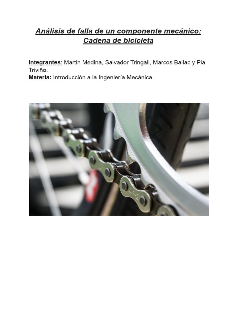 Analisis de Falla de Un Componente - Grupo 10 | PDF | Engranaje ...