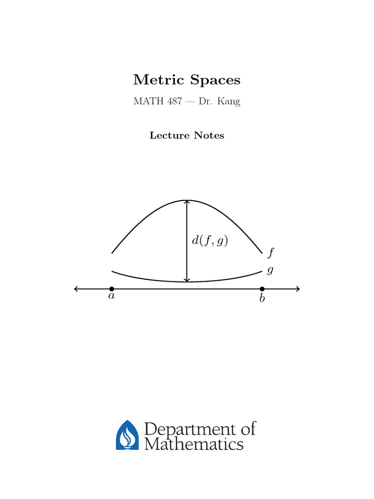 metric_spaces | PDF | Functions And Mappings | Geometry