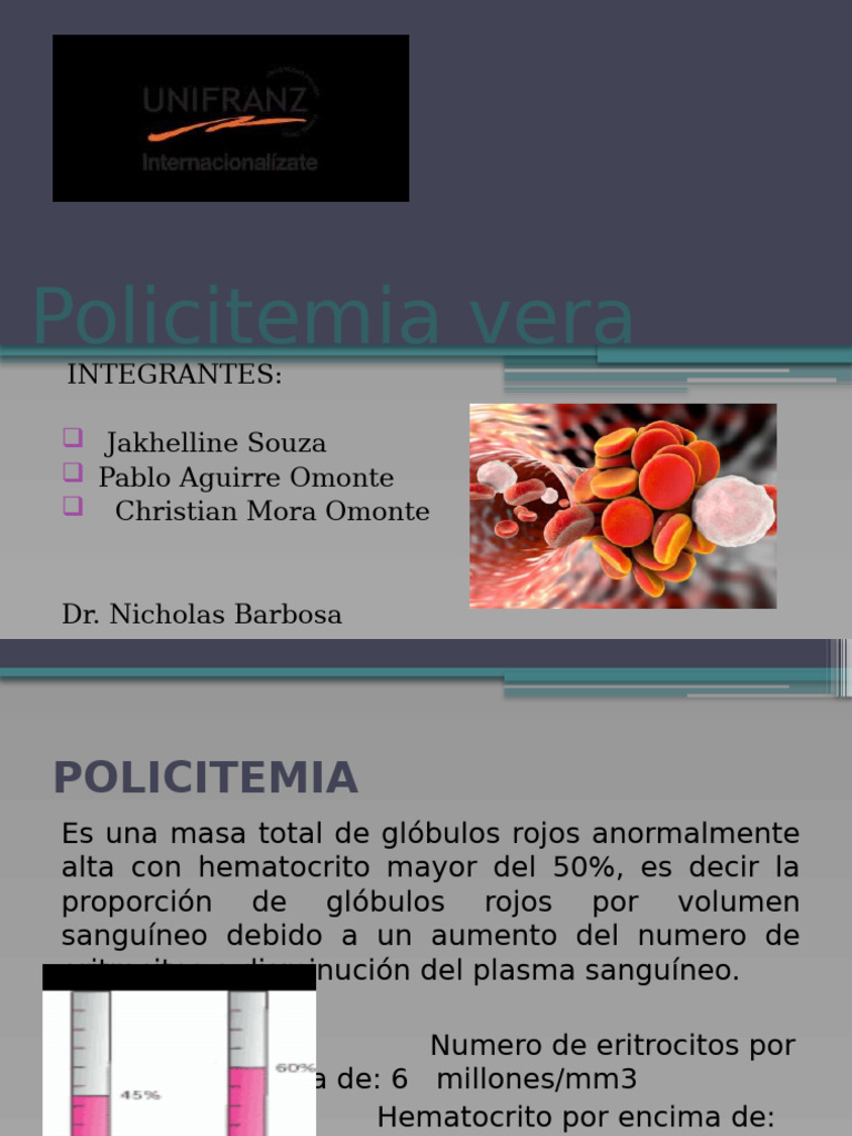 Policitemia Vera | PDF | Sangre | Glóbulo rojo