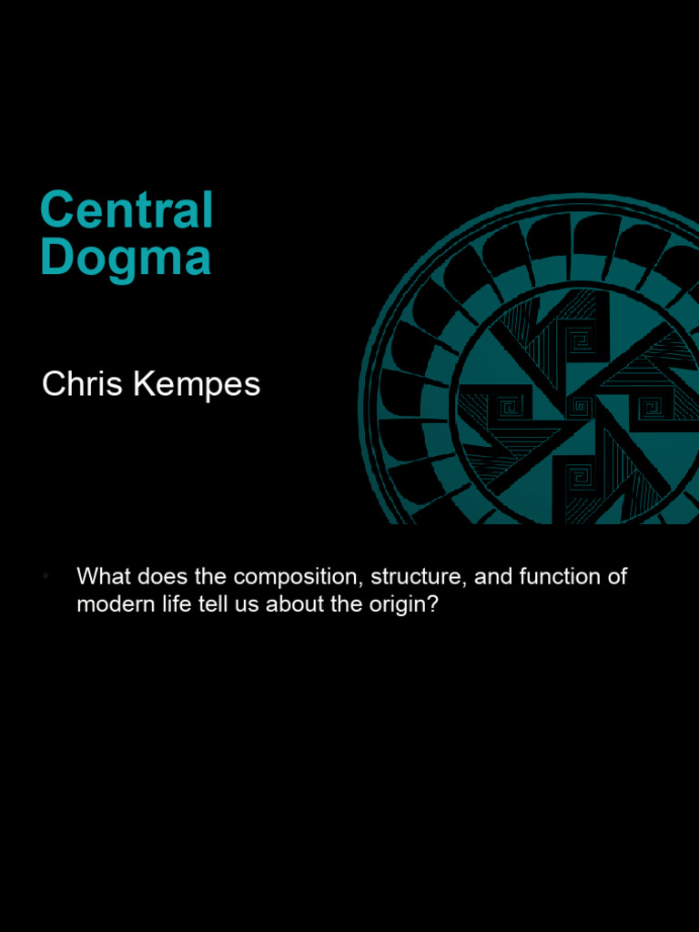 Central Dogma | PDF
