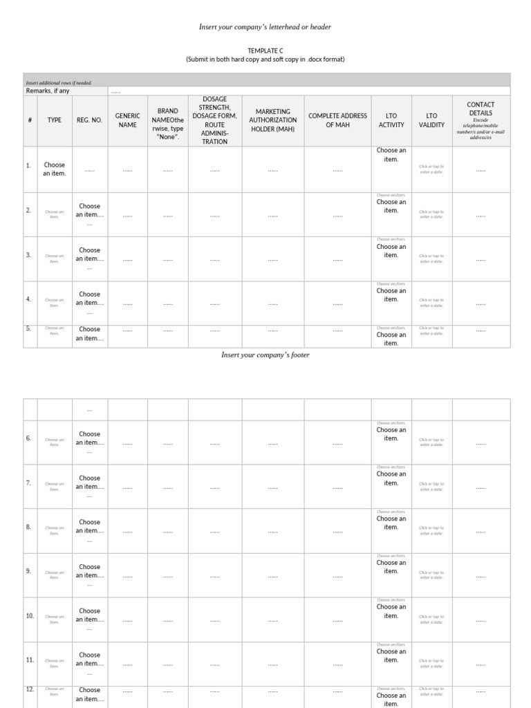 Recall Notification TEMPLATE C 1 | PDF