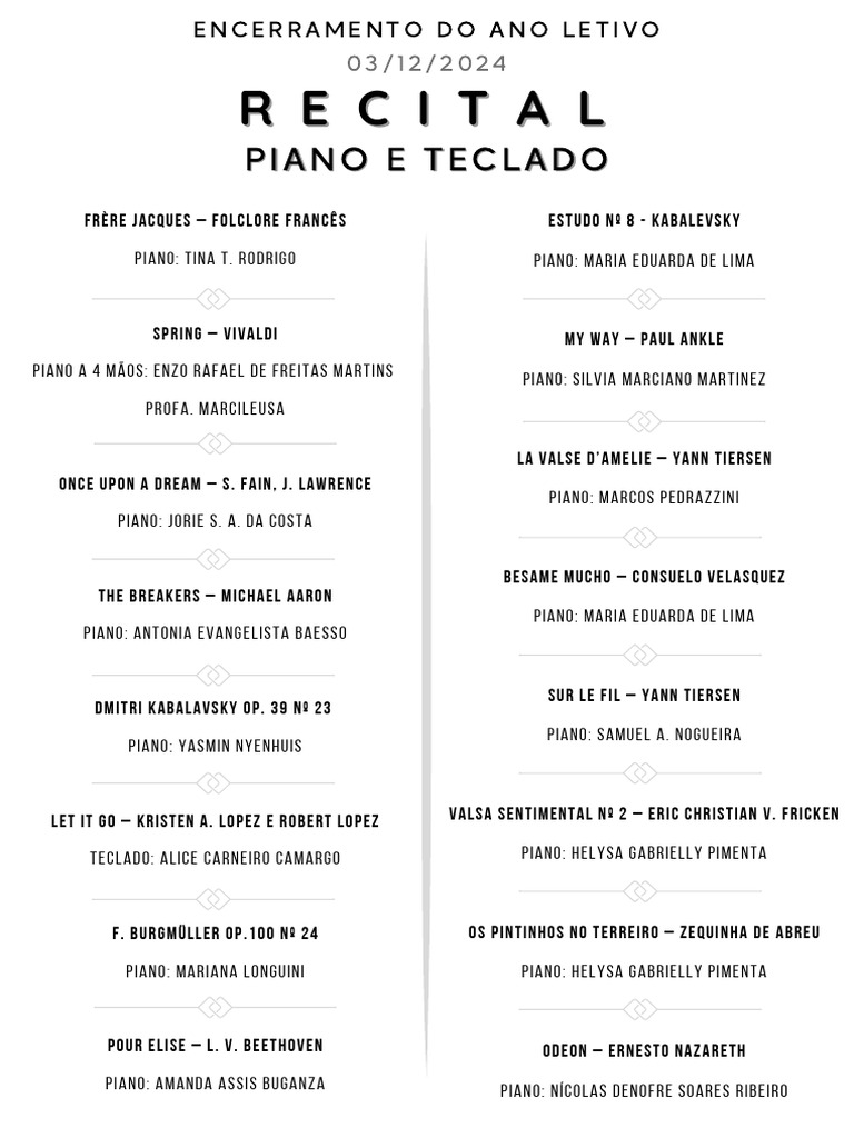 Programa Recital 03122024 (2) | PDF