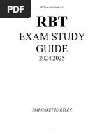 RBT Competency Assessment Study Guide | PDF | Reinforcement | Behavior