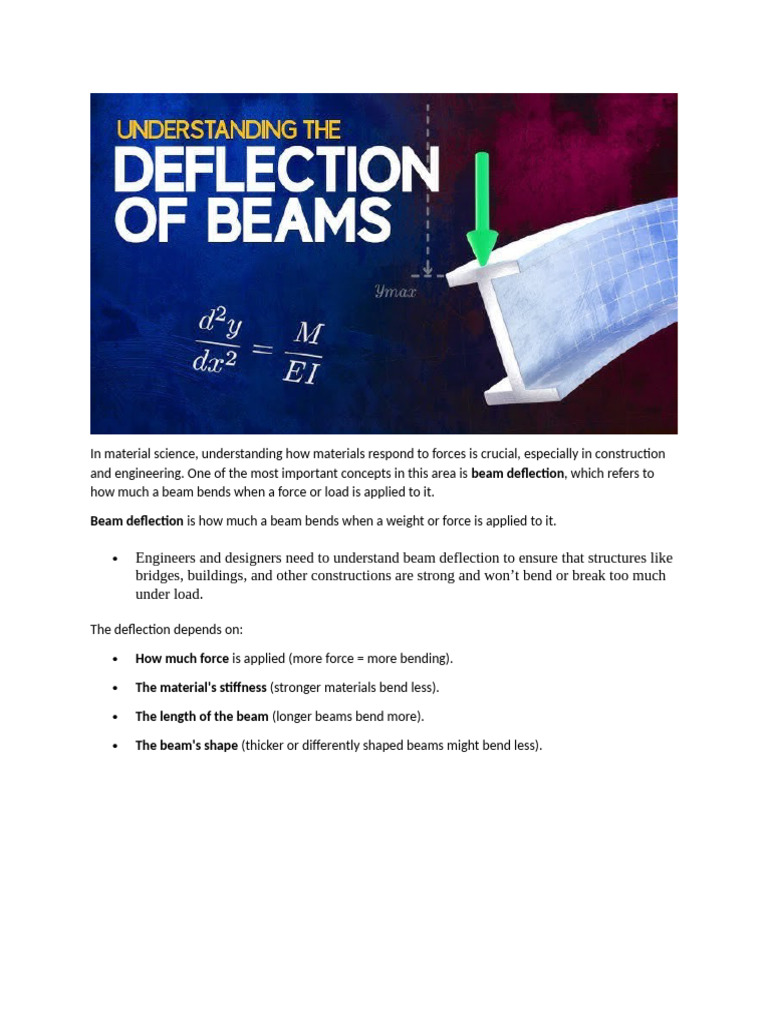 reporting | PDF | Beam (Structure) | Force