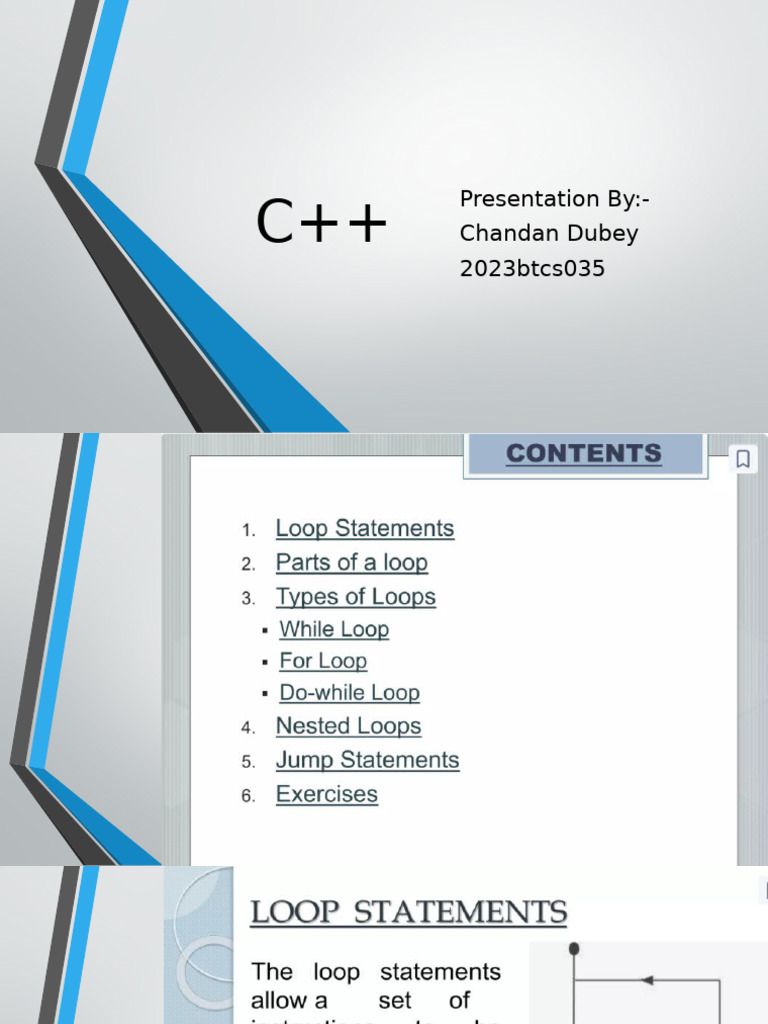 C++ Presentation | PDF
