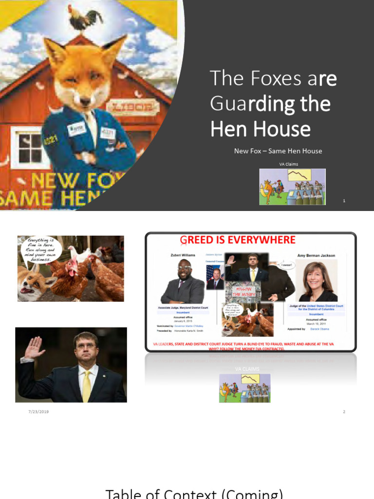 VA Fox Guarding the Henhouse 23 July 2019_rs | PDF | Lawsuit | Common Law