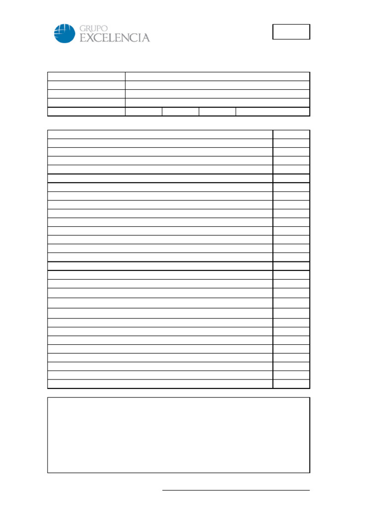 CheckList Personal | PDF
