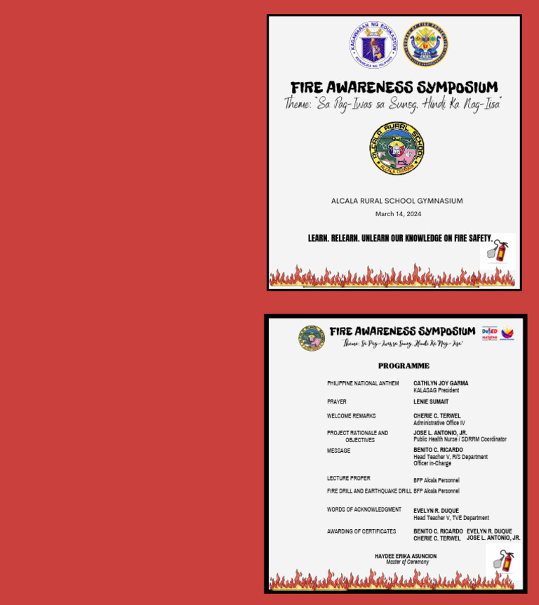 Fire Symposium Program | PDF