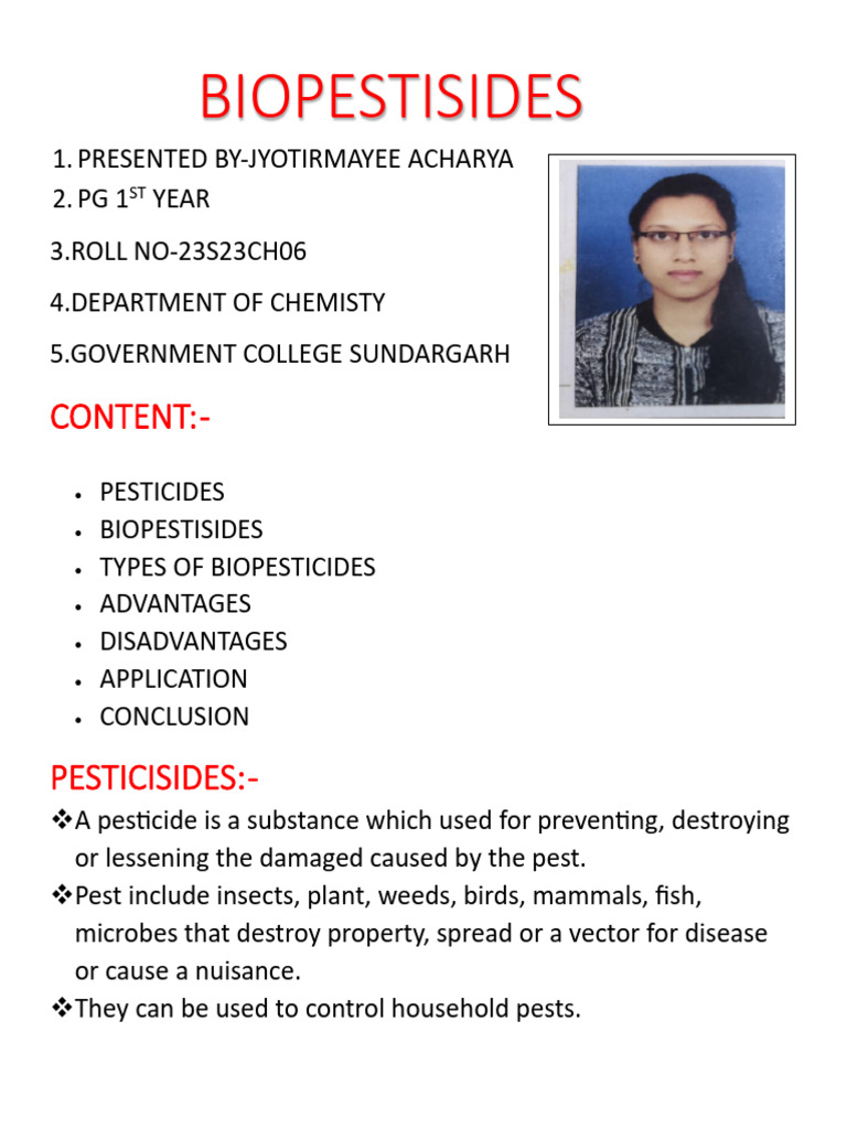 Biopesticide Sem | PDF
