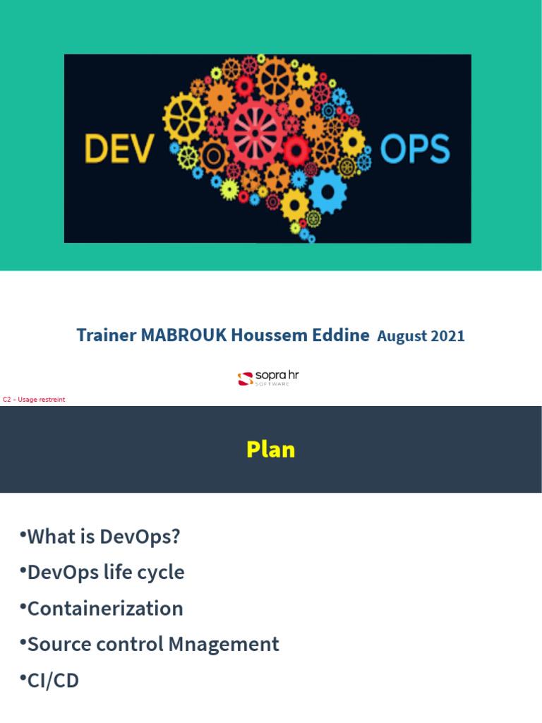 cours DEVOPS | PDF | Computer Network | Cloud Computing