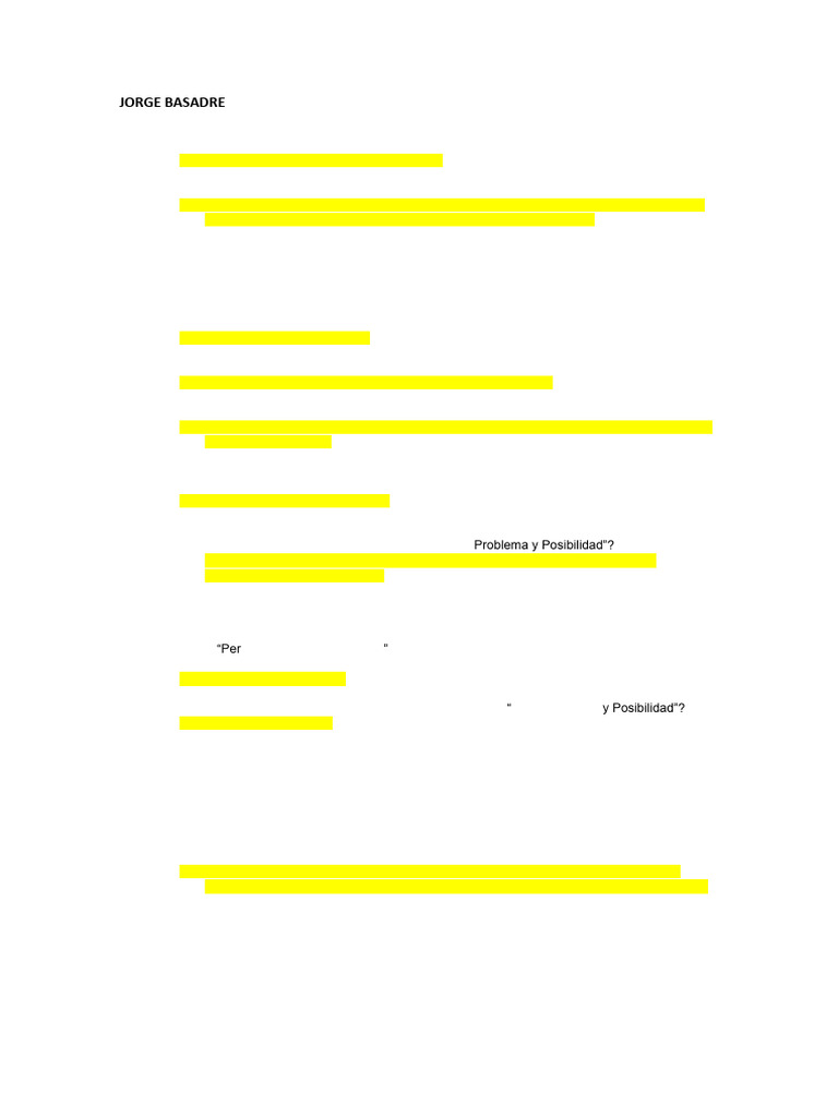 Conociendo a Jorge Basadre | PDF | Perú