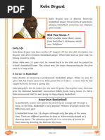 Analysis of Kobe Bryant's "Dear Basketball" | PDF | Kobe Bryant | Love