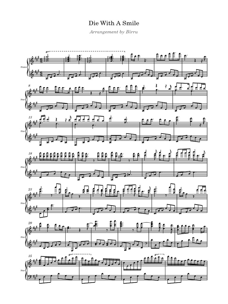 Die With A Smile | PDF