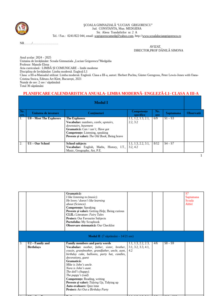 III lb.engleza | PDF