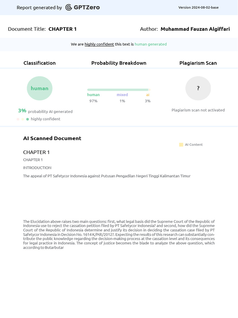 Indonesian Cassation Case Study | PDF | Artificial Intelligence | Intelligence (AI) & Semantics