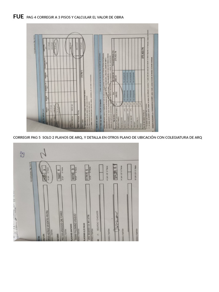 Observaciones Mireya | PDF