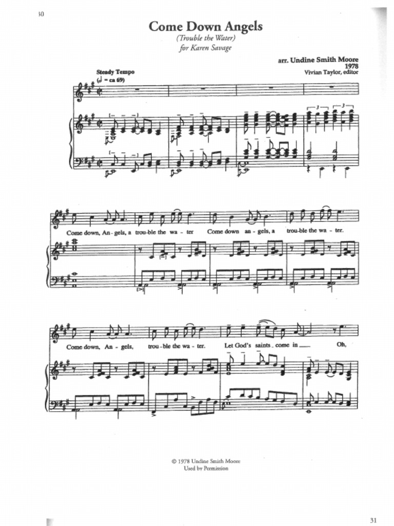Moore - Come Down Angels (High) | PDF