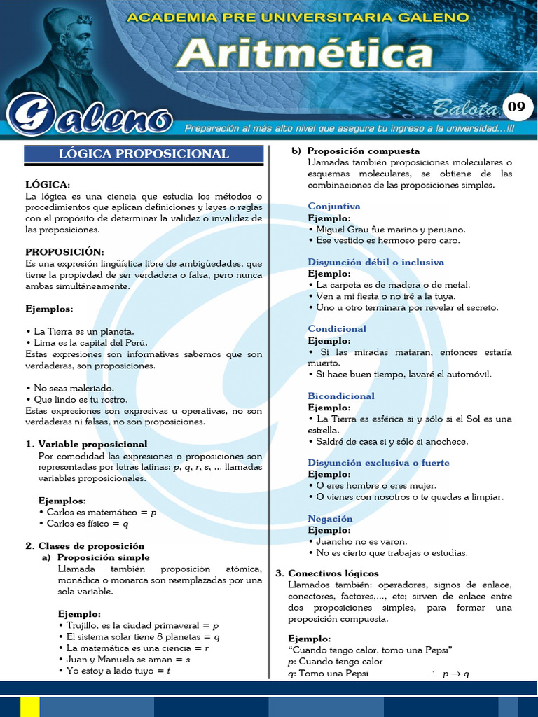 Gu A 09 L Gica Proposicional | PDF | Proposición | Si y solo si