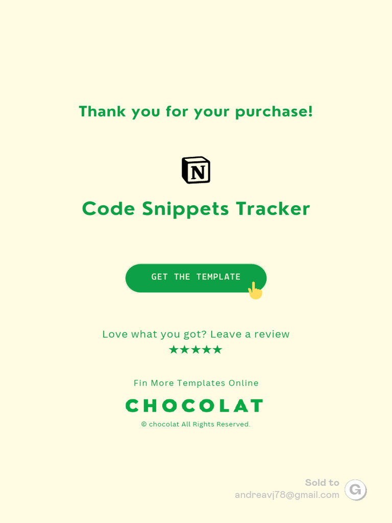 Code_Snippets_Tracker_DL | PDF