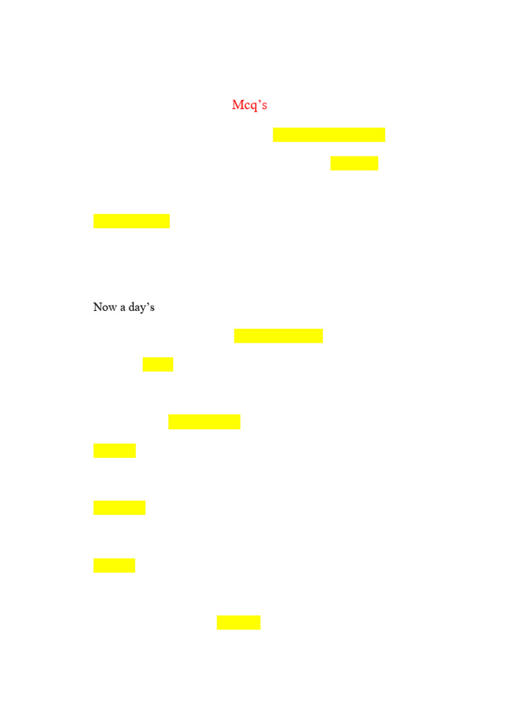 Cs204 ..100 Mcqs Converted 1 | PDF | Computer Security | Security