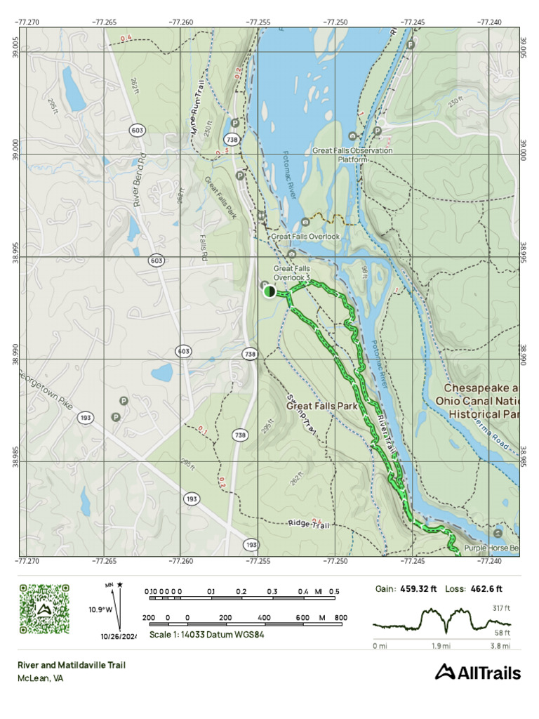 Matildaville Trail Overview and Data | PDF