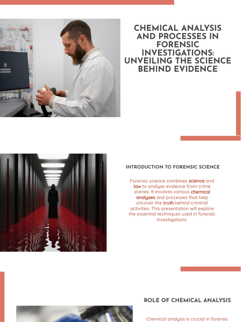 Slidesgo Chemical Analysis and Processes in Forensic Investigations ...