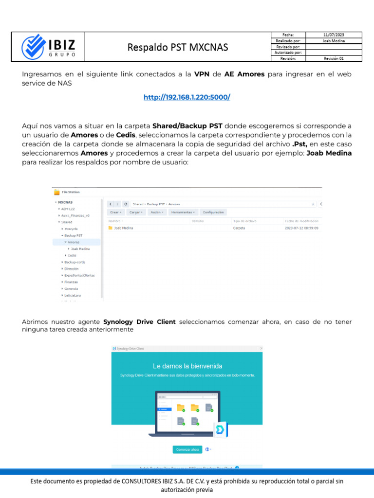 Respaldo PST Manual | PDF | Archivo de computadora | Ventana (informática)