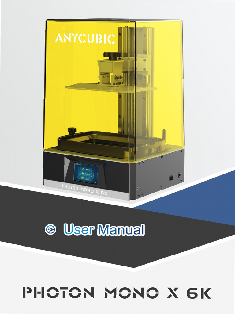 ANYCUBIC Photon Mono X 6k-Français | PDF | Fichier informatique ...