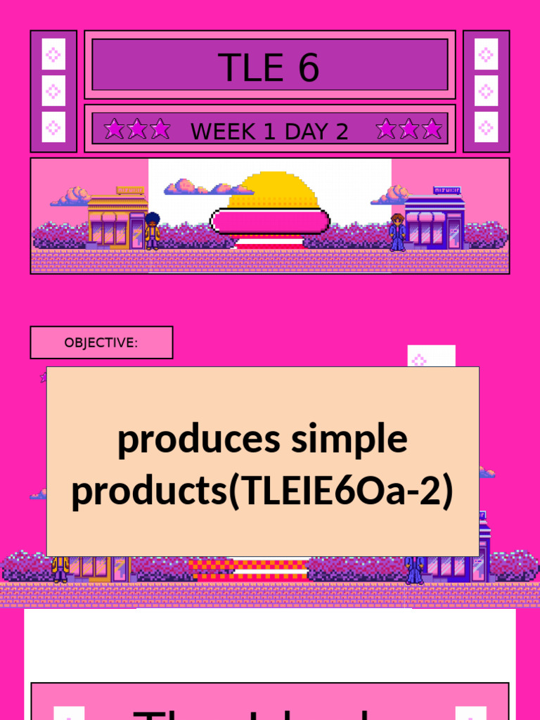 Tle 6 Week 1 Day 2 | PDF | Entrepreneurship | Economies