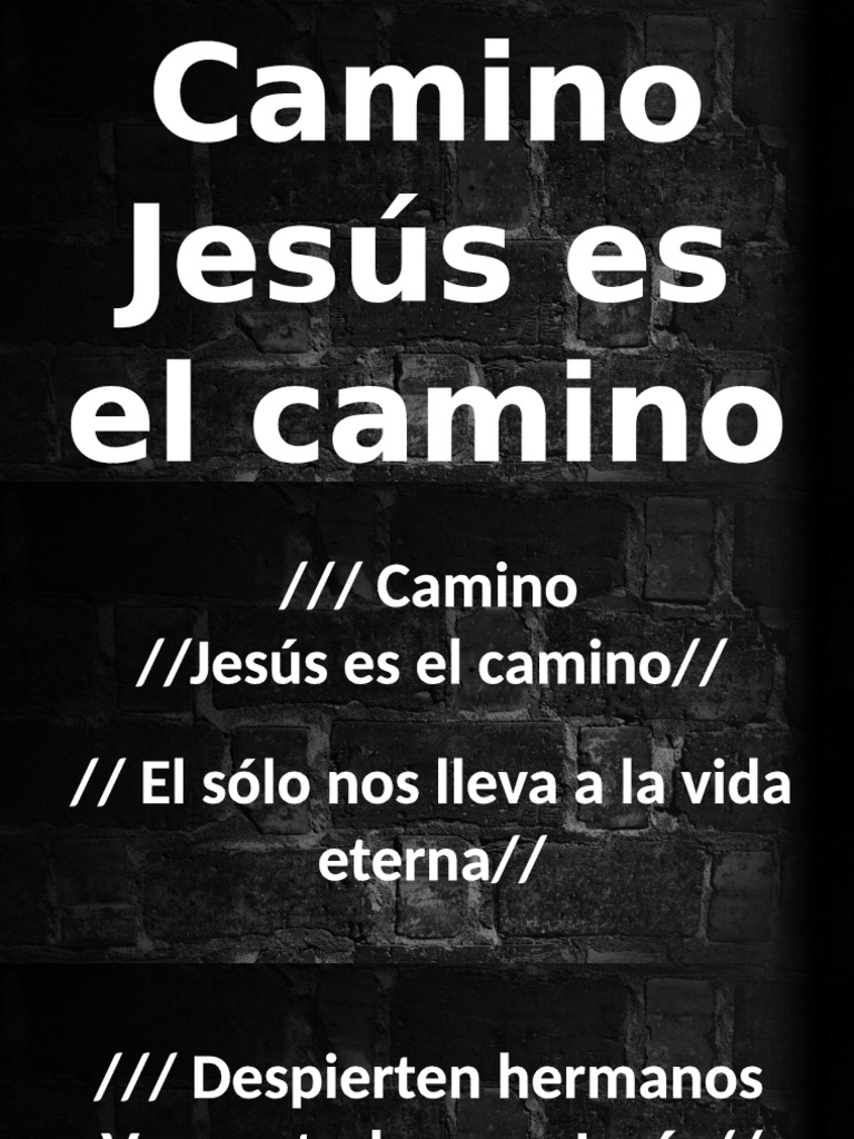 393 Camino Jesus Es El Camino | PDF