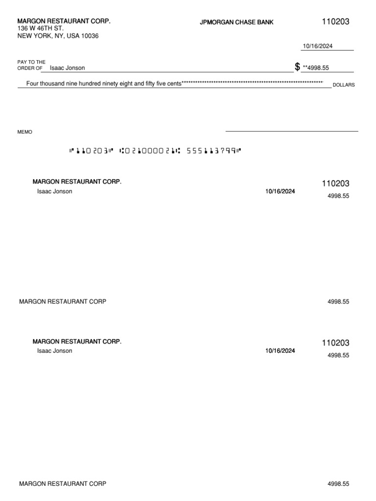 C110203C A021000021A 555113799C: Margon Restaurant Corp. Margon ...