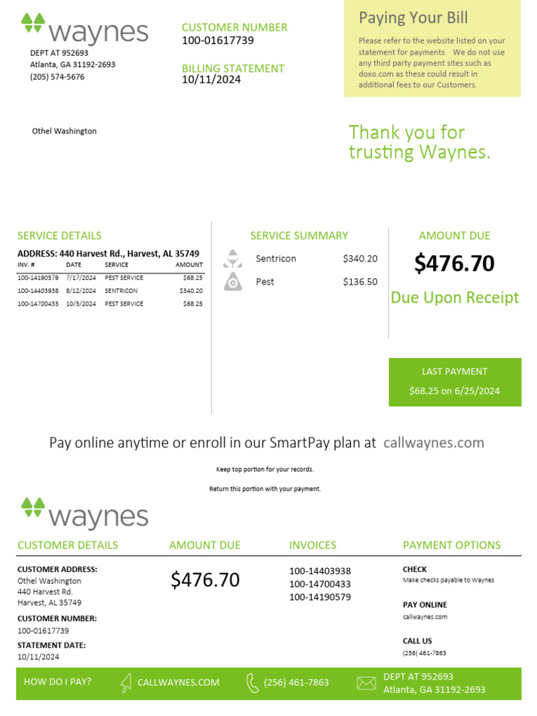 Custom Statement_447131 (1) | PDF | Accounting | Business Documents