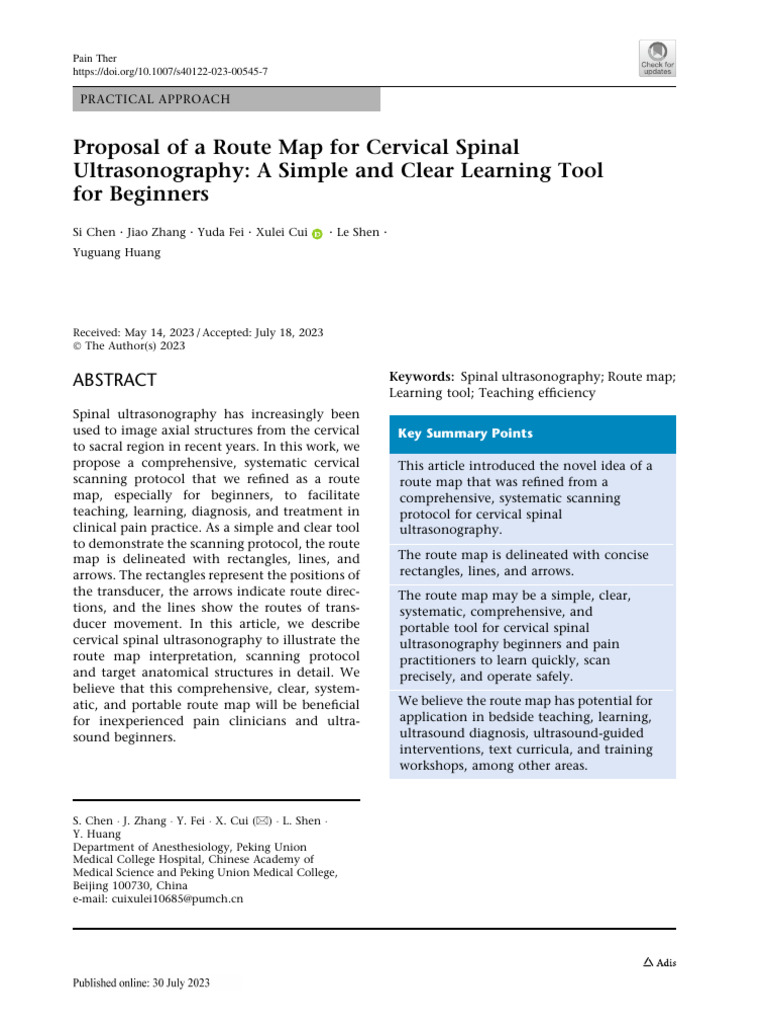 Proposal_of_a_Route_Map_for_Cervical_Spinal_Ultras | PDF | Vertebra ...