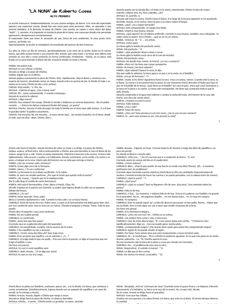 LA NONA | PDF | Alimentos